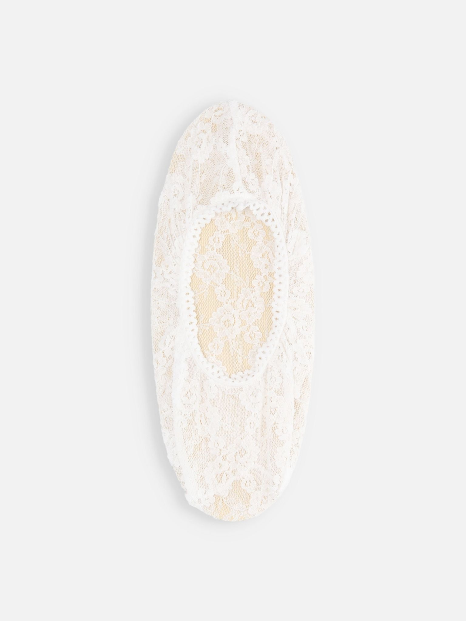 Stretchy Flower Lace Sockettes M - TABIO FRANCE