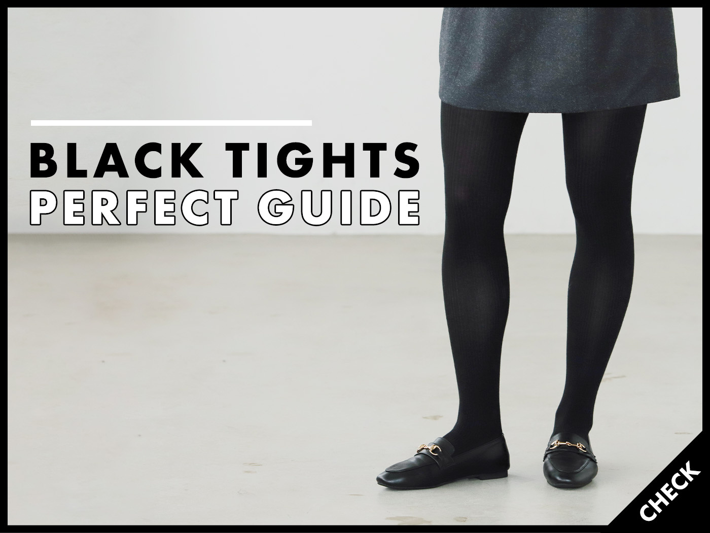 Le Magazine - #36 Black Tights: A Wardrobe Essential for Women - TABIO FRANCE