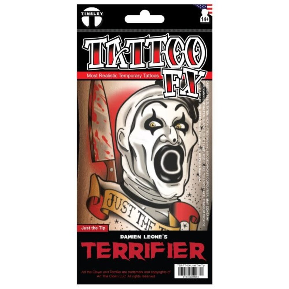 Tattoo FX - Just the Tip /Terrifier - Huis Baeyens
