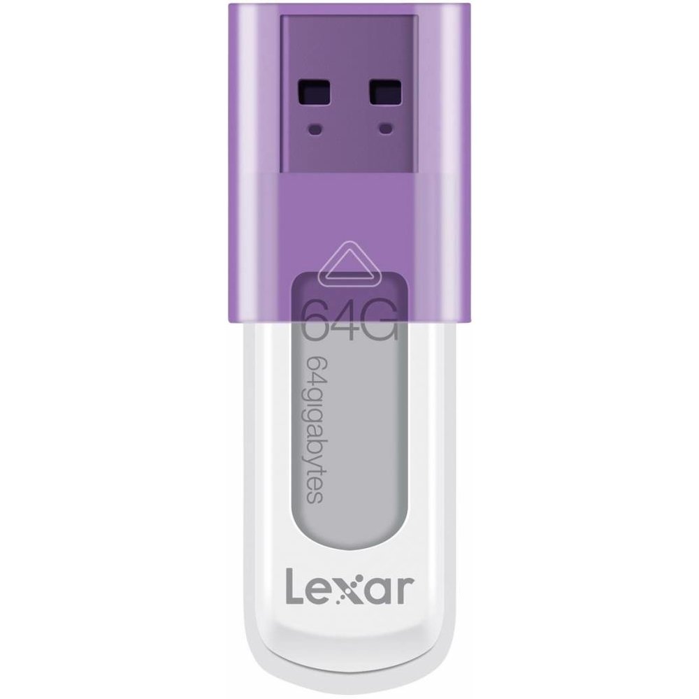 Lexar JumpDrive S50 64 GB LED Hi-Speed USB - Purple kopen? - LEDClear