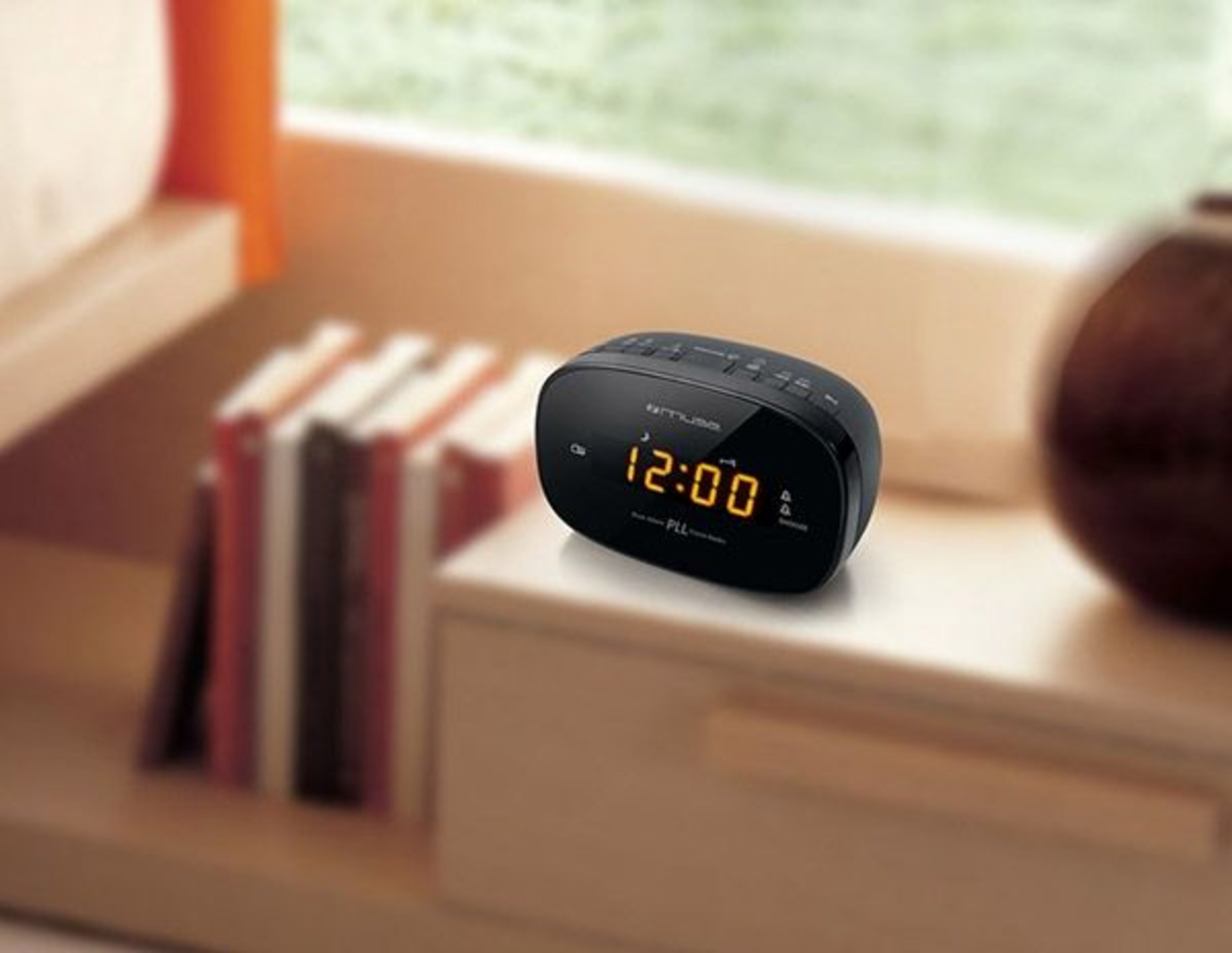 Muse M-150 CR Klokradio PLL - Black kopen? - LEDClear.nl