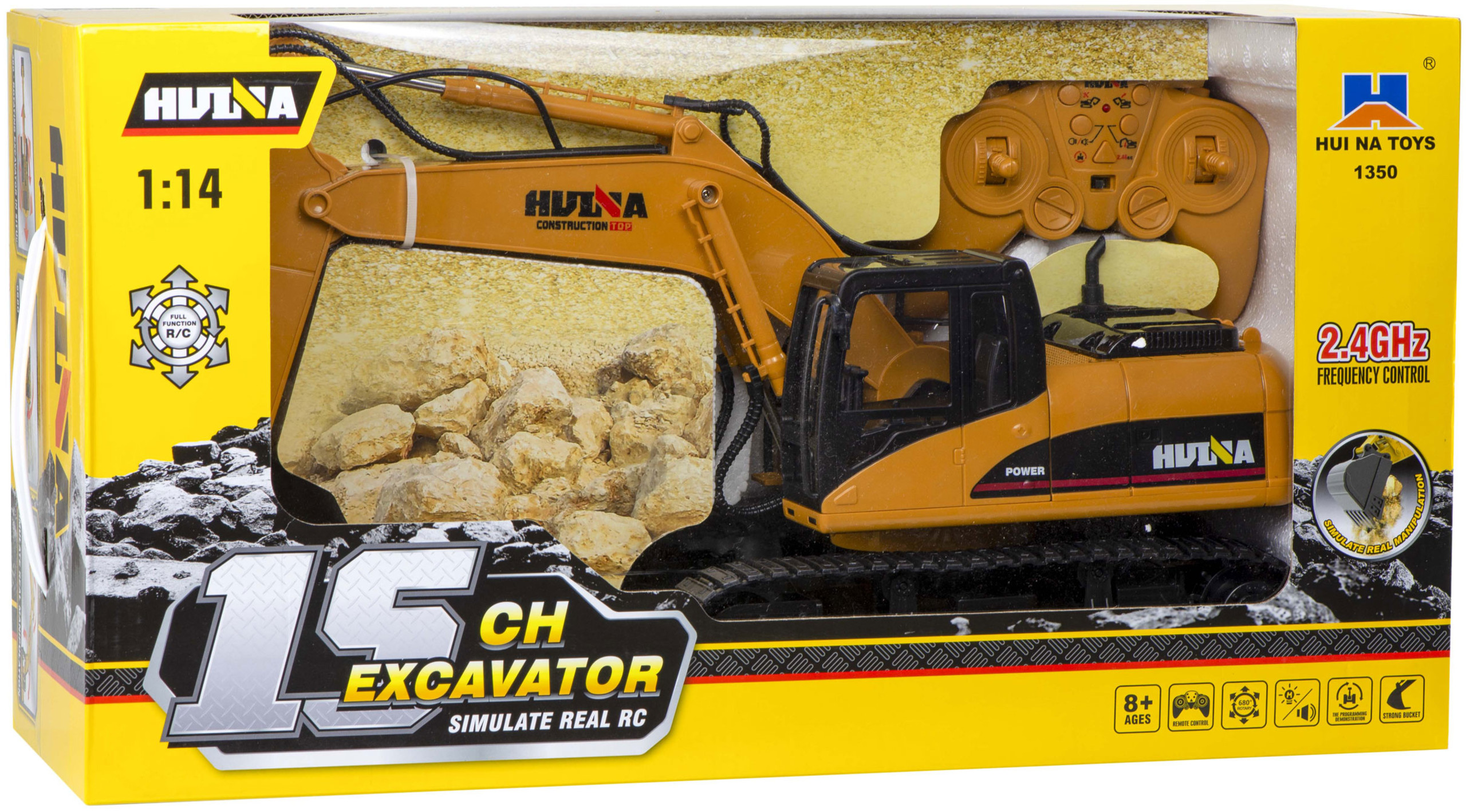 H-Toys 1350 RC Graafmachine RTR 2.4GHz 1:14 kopen? - LEDClear.nl