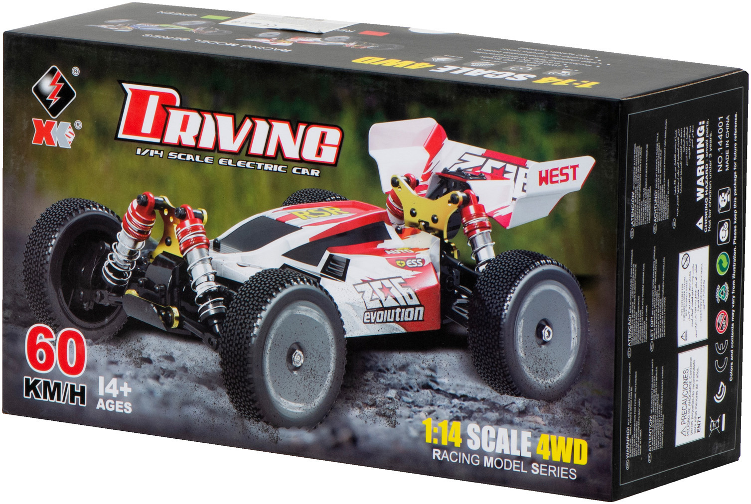 WLtoys 144001 RC Buggy (Rood, 4WD, 2.4GHz, 1/14) kopen? - LEDClear.nl