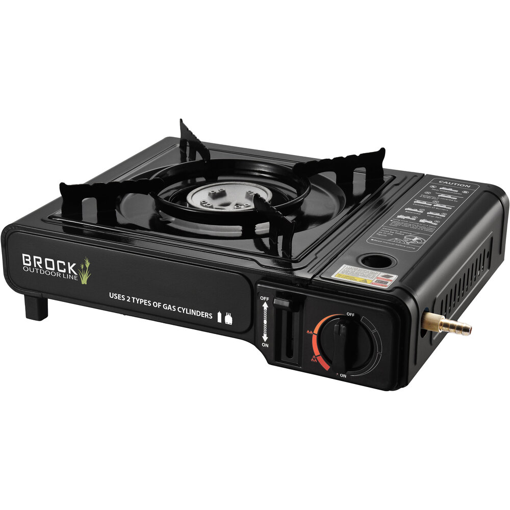 BROCK Electronics Gaskooktoestel PSG 001 BK (2200W, Draagbaar) kopen ...