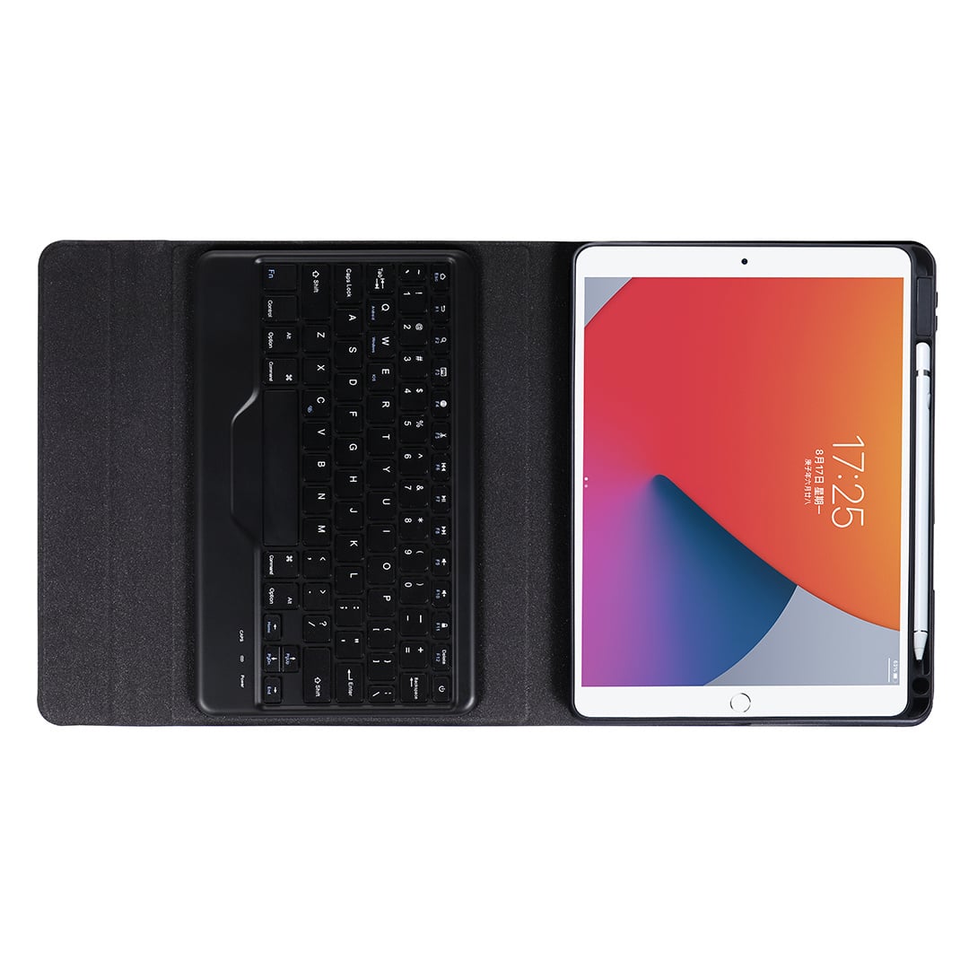 Tablet Toetsenbord Hoes geschikt voor Apple iPad 2021 / 2020 / 2019 ...