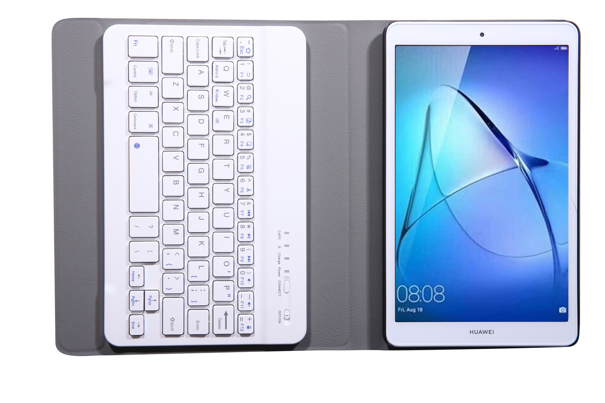 Huawei MatePad T8 Keyboard Case - QWERTY - Bluetooth Toetsenbord Hoes ...