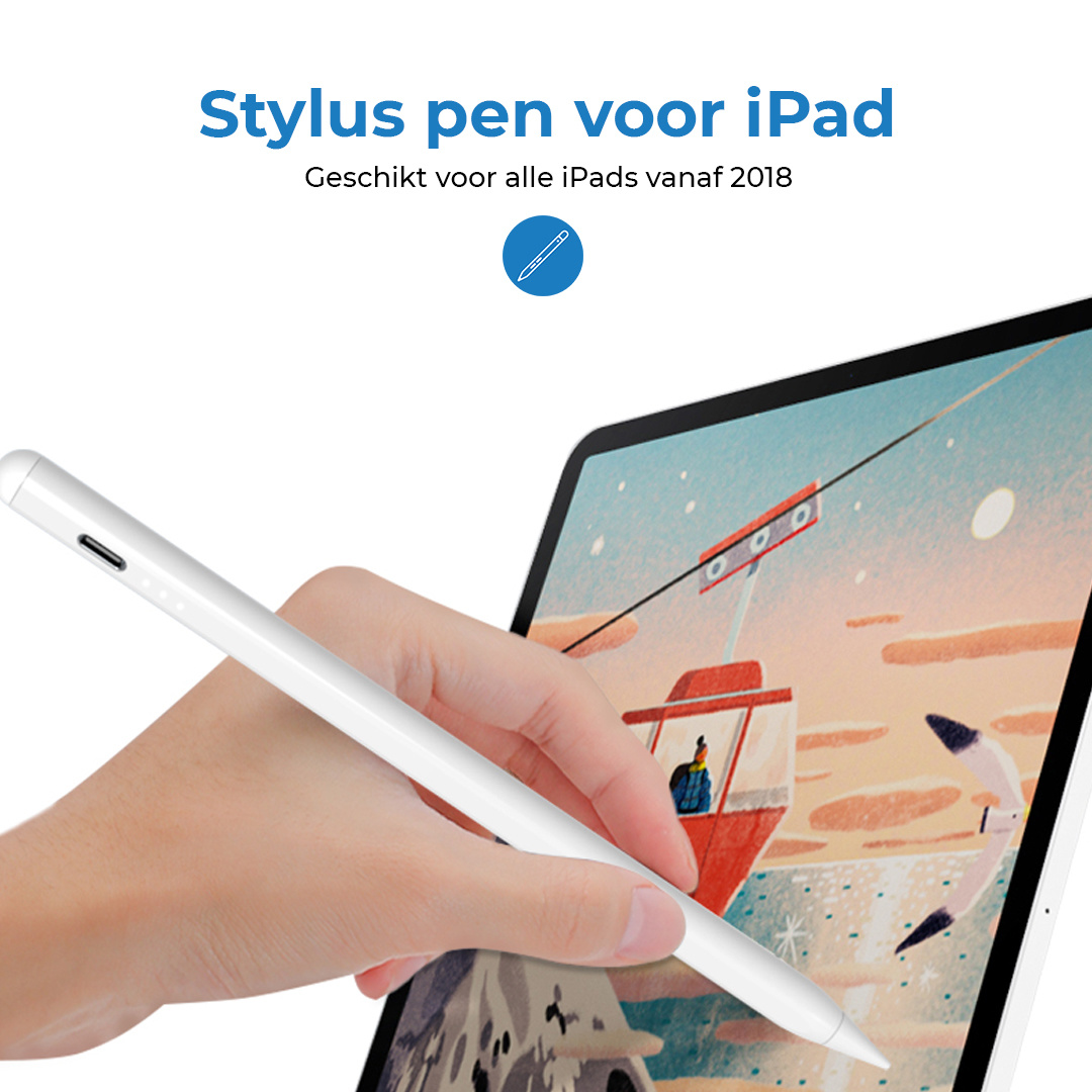 Case2go Bluetooth Active Stylus Pen - Touchscreen Pen met Palm ...