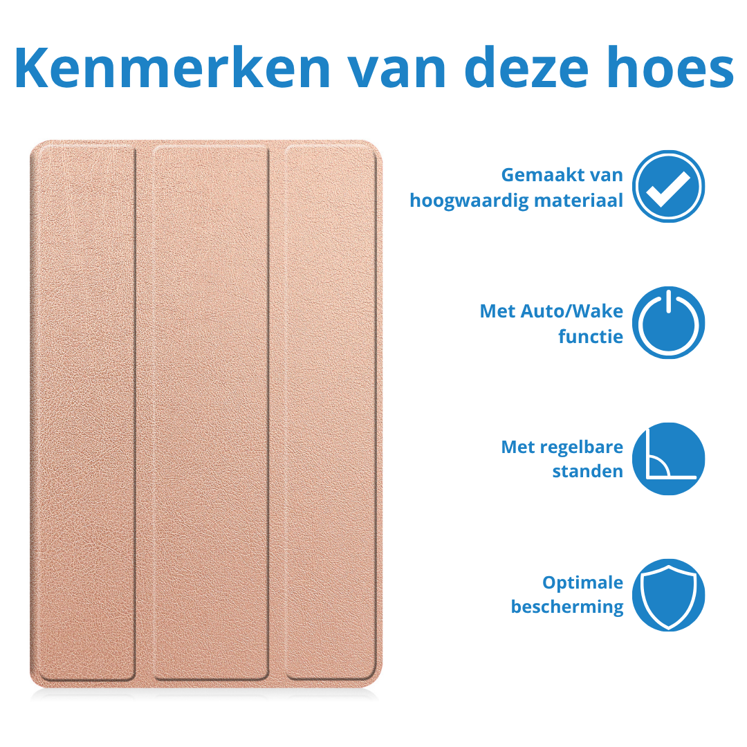 Case2go Tablet hoes geschikt voor Samsung Galaxy Tab A11 Plus (2025 ...