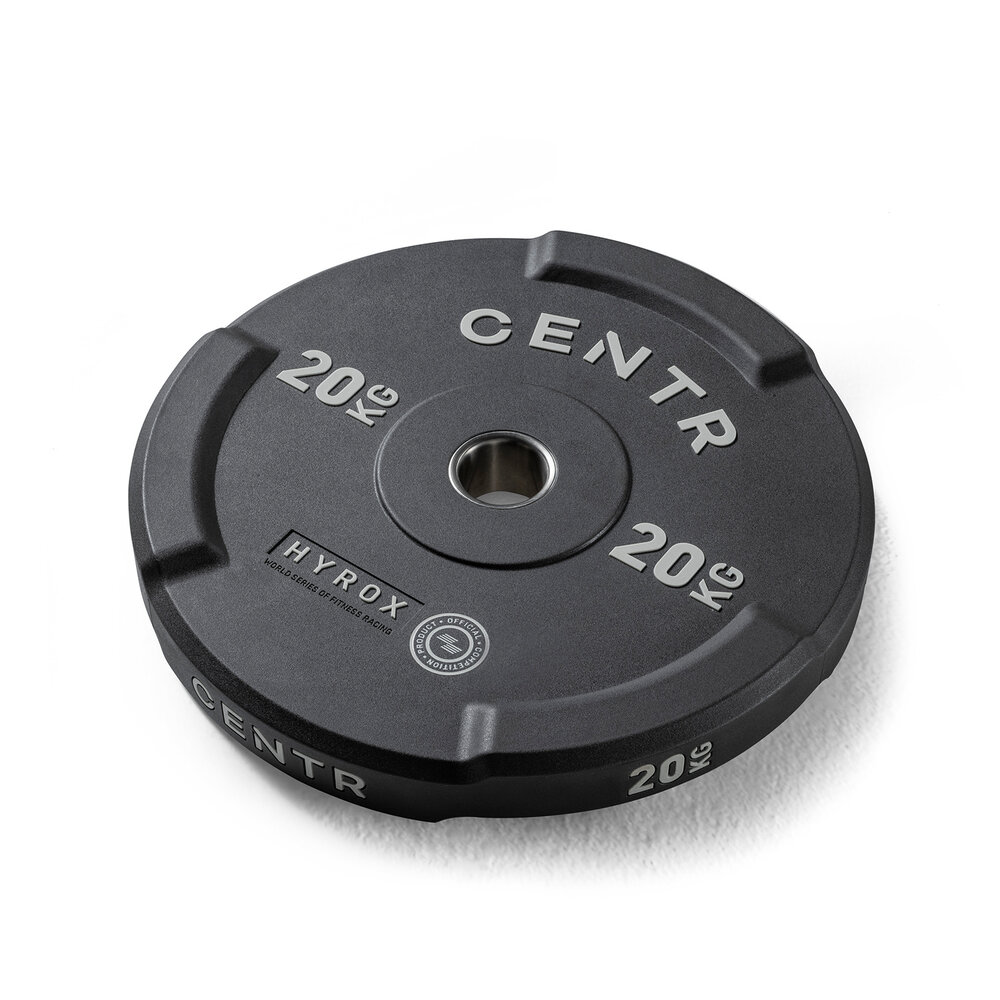 Centr x Hyrox Interlocking Bumper Plate 20kg | NRG fitness