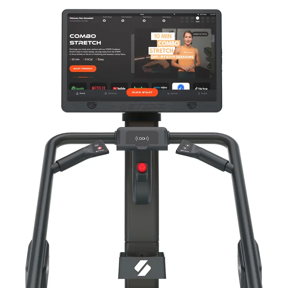STEPR Pro+ Stair Climber 27" HD Touchscreen | NRG fitness