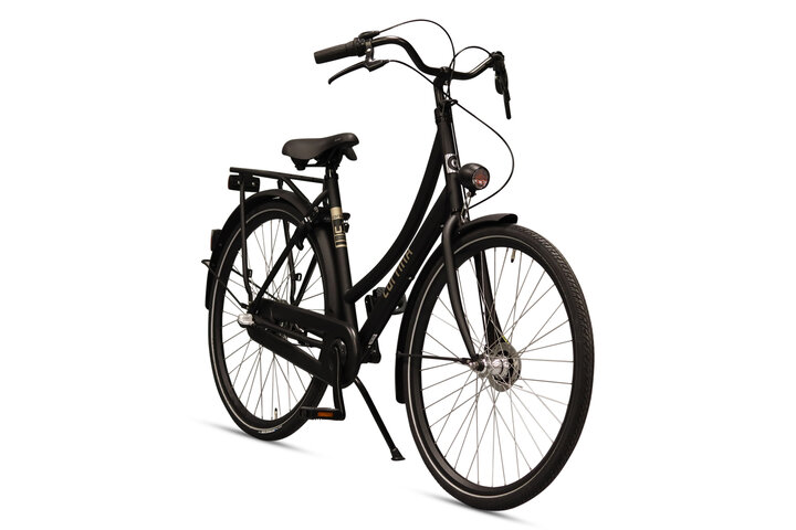 Cortina U1 Damesfiets 28 Inch Black Matt Rb3