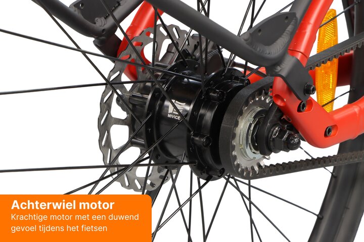 REANY Bike W1 PRo Elektrische Damesfiets Carbon Belt Drive