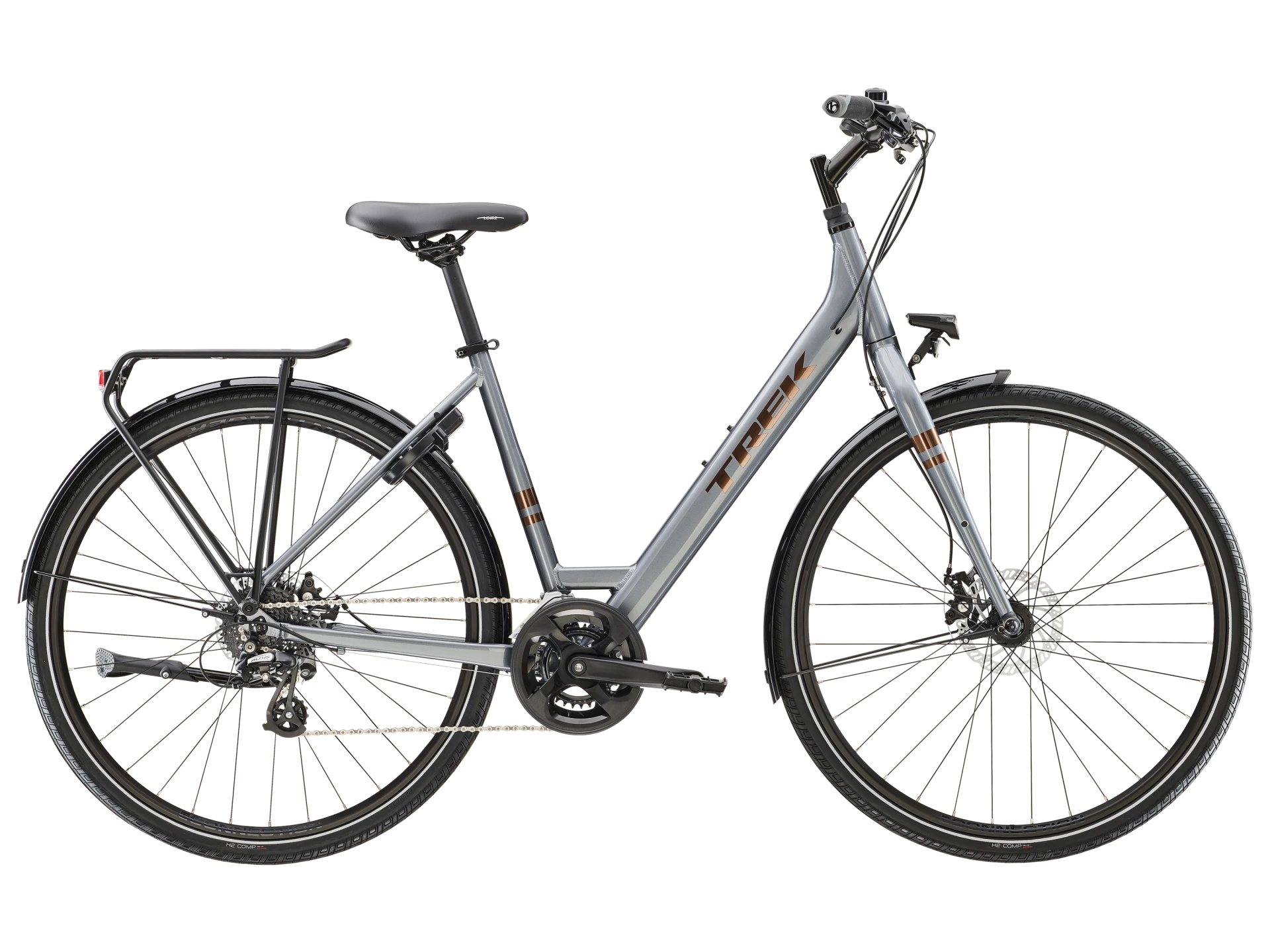 Trek Verve 1 Equipped Damesfiets 28 inch 55cm Galactic Grey 16v