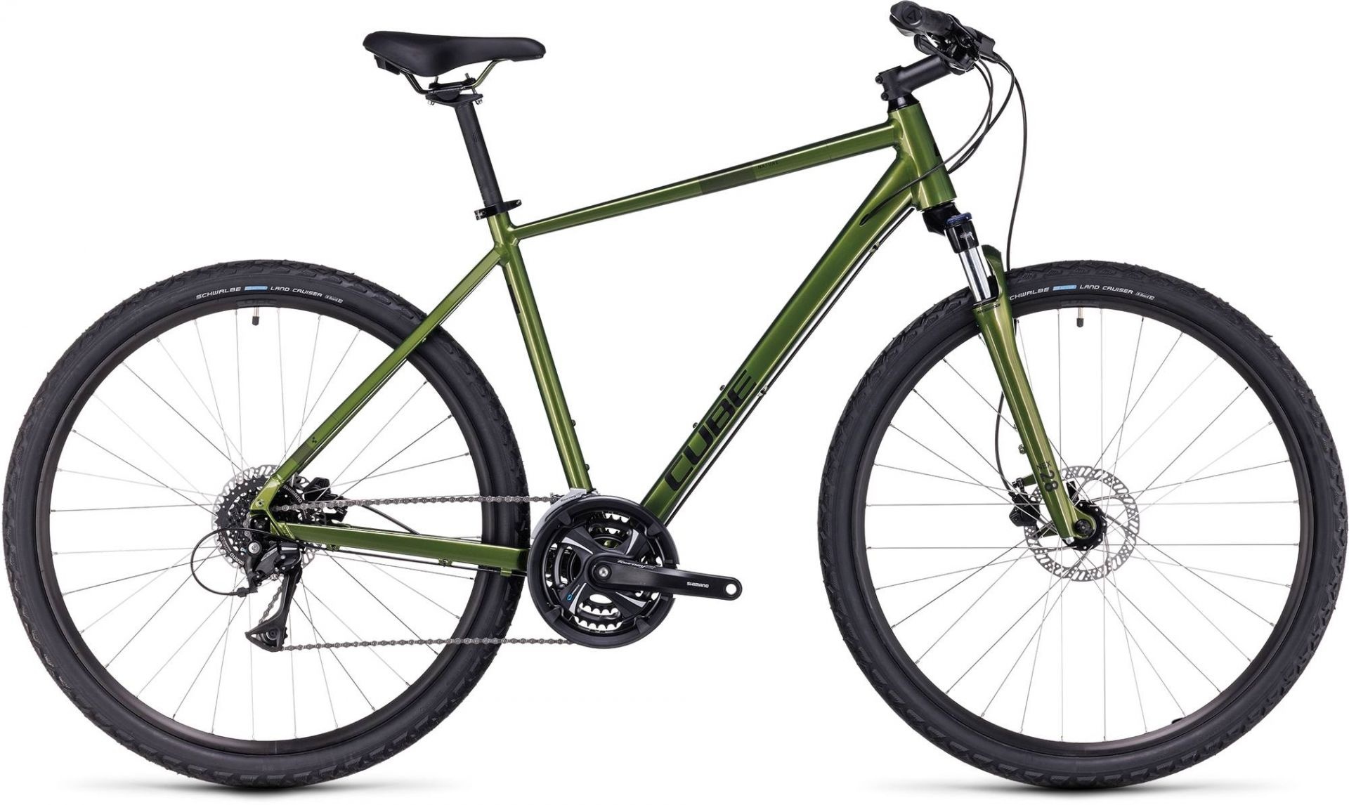Cube Touring One Herenfiets 28 inch 58cm 8v | Comfortabel rijden
