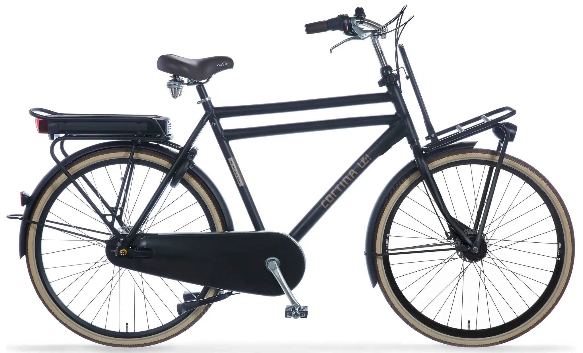 E-U4 Elektrische Transportfiets 28 inch Jet Black Matt