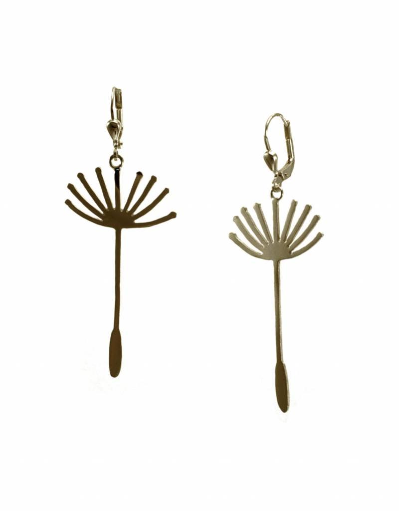 Oorbellen blaasbloem - Atelier 11