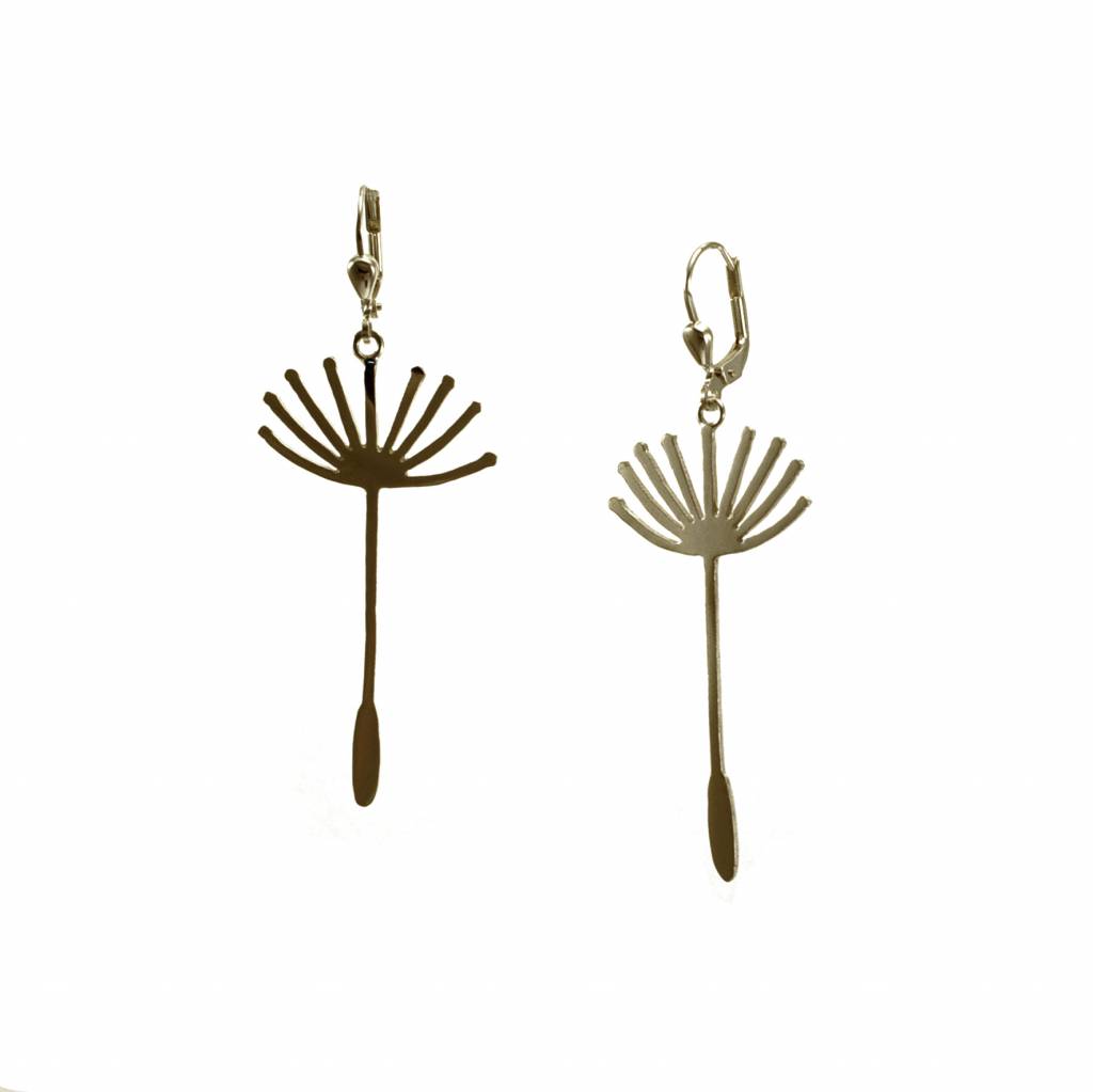 Oorbellen blaasbloem - Atelier 11