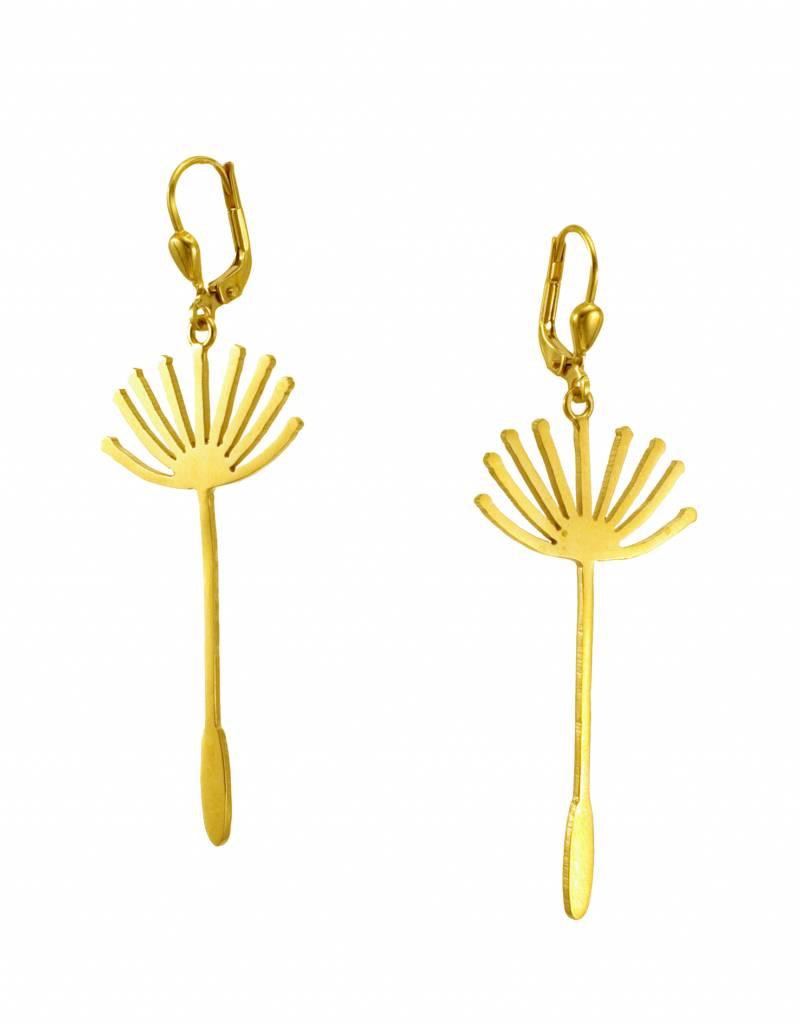Oorbellen blaasbloem - Atelier 11