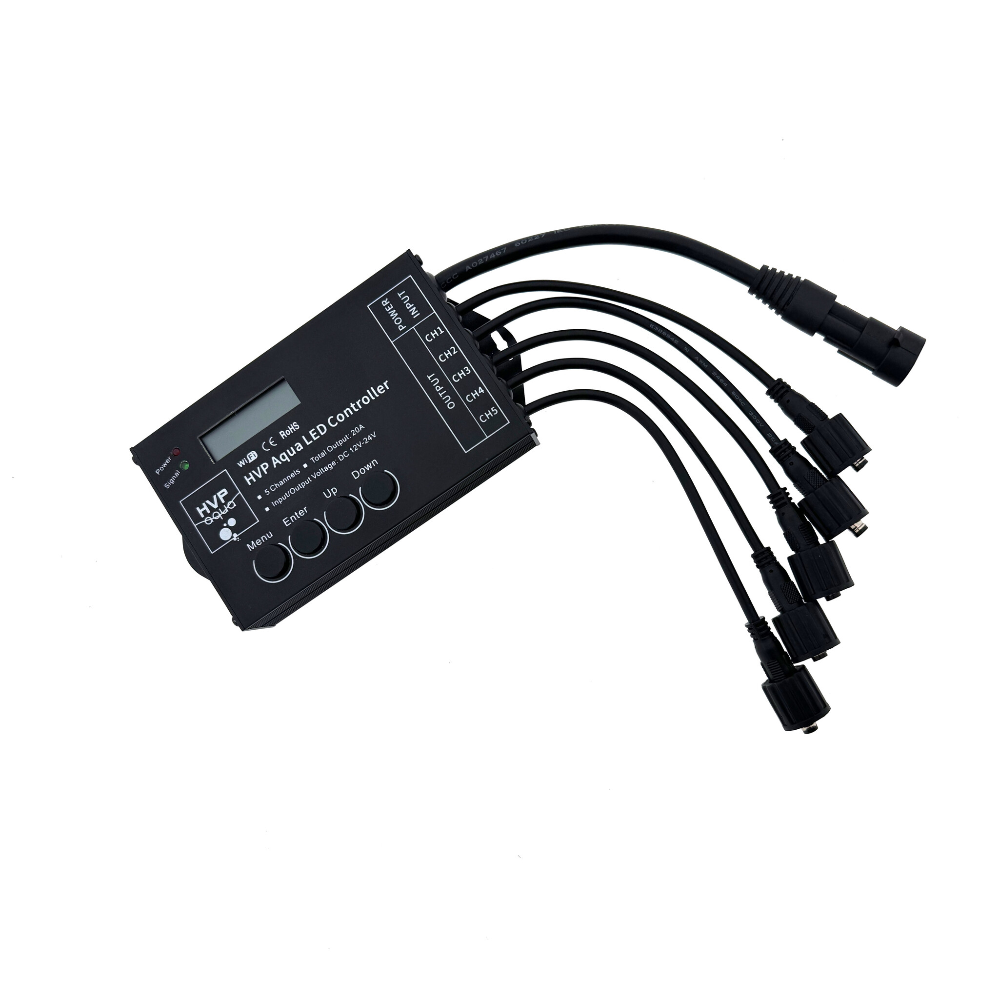 5 channel LED controller Programmable - HVP Aqua For al your Aquarium ...