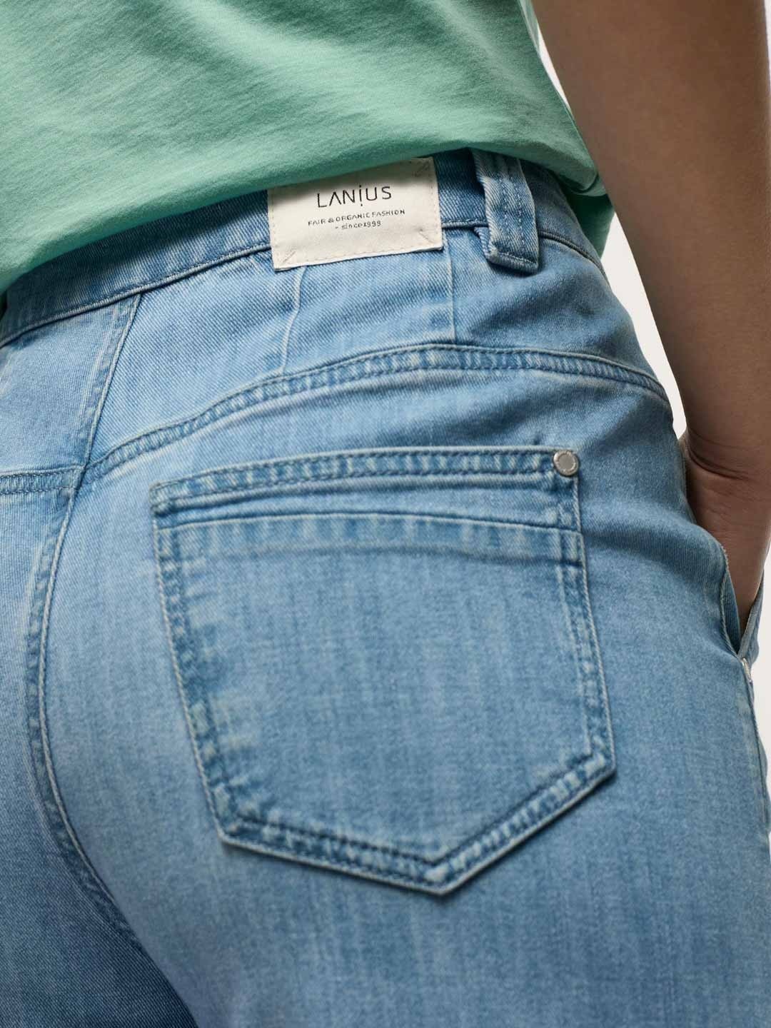 High-Waist Jeans | natural undyed ~by LANIUS - De Groene Knoop • Green ...