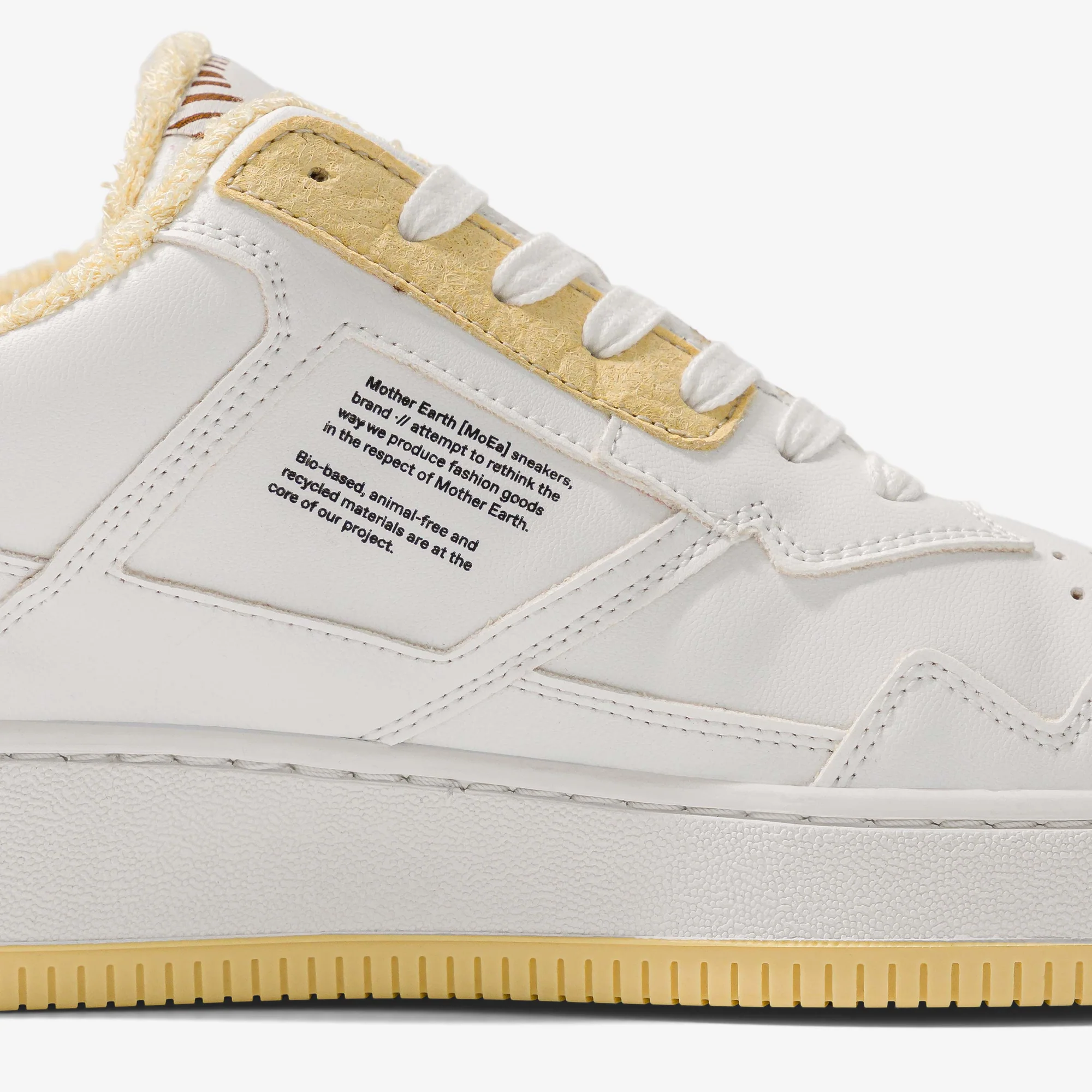 GEN1 - Pineapple licht Yellow | vegan sneakers ~by MoEa - De Groene Knoop • Green Lifestyle Store -