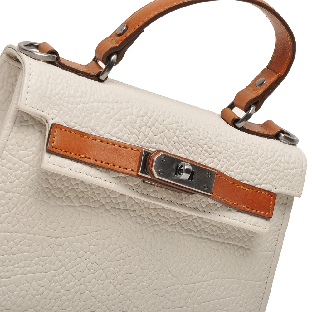 Leren crossbody tas Chamonix | pebble ~ By Berba Bags & Wallets - De ...