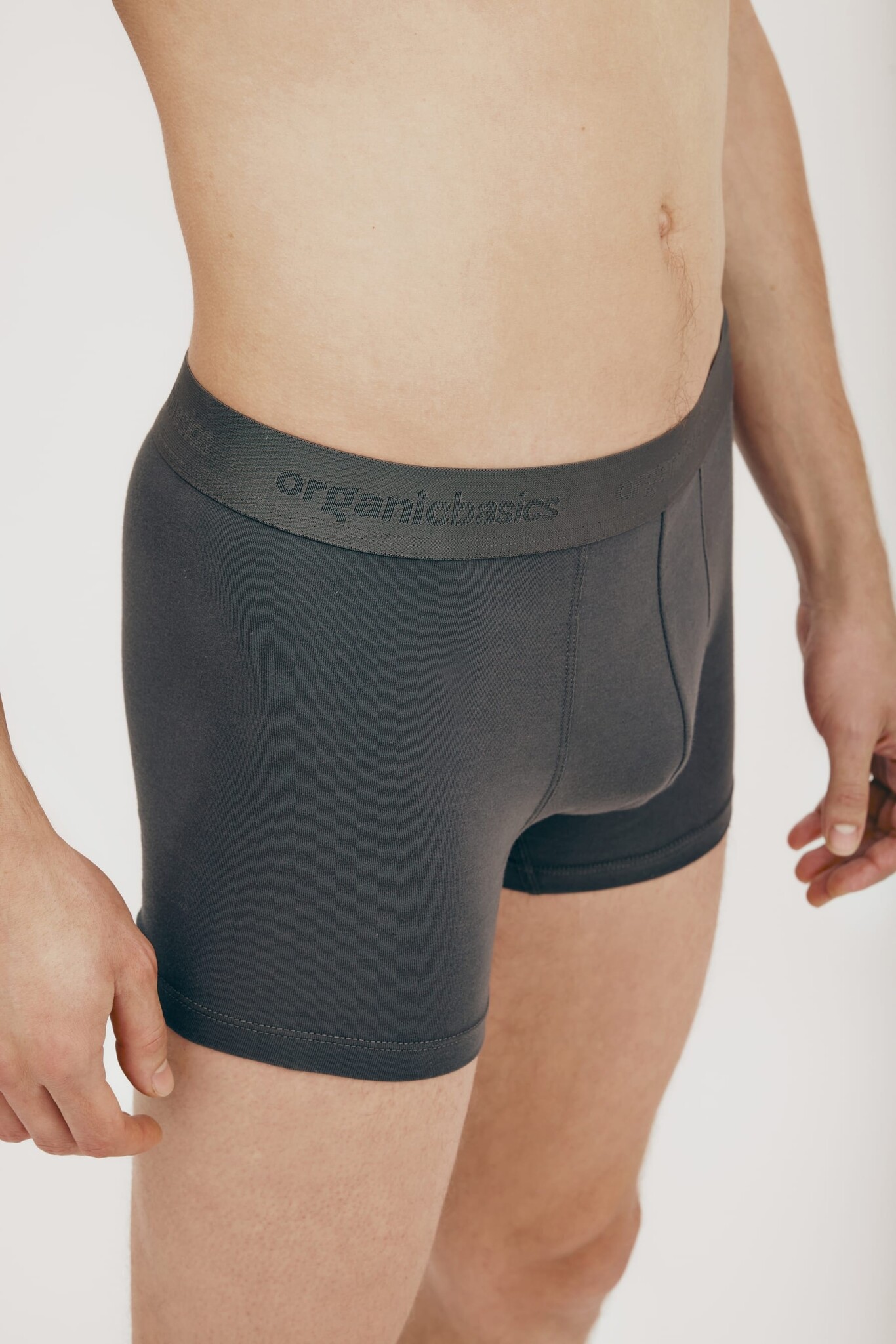 Organic Cotton Boxers 2-pack | black ~by ORGANIC BASICS - De Groene ...