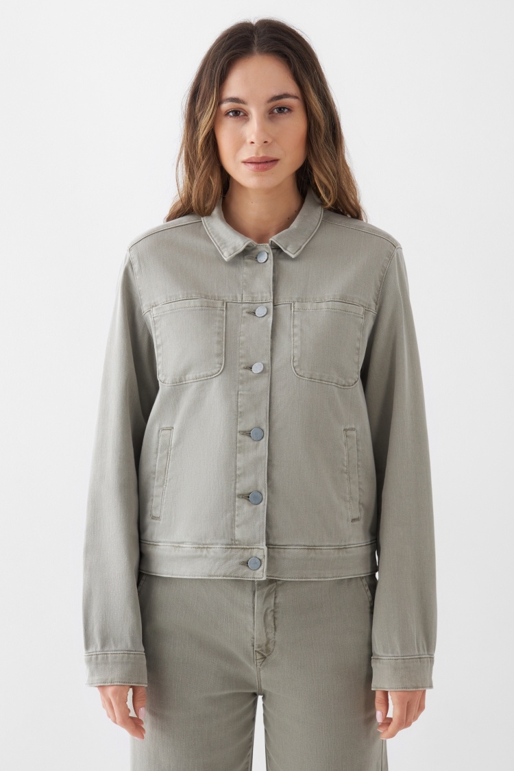 CALLISTO Jacket | Rock Olive ~by DAWN Denim - De Groene Knoop • Green ...