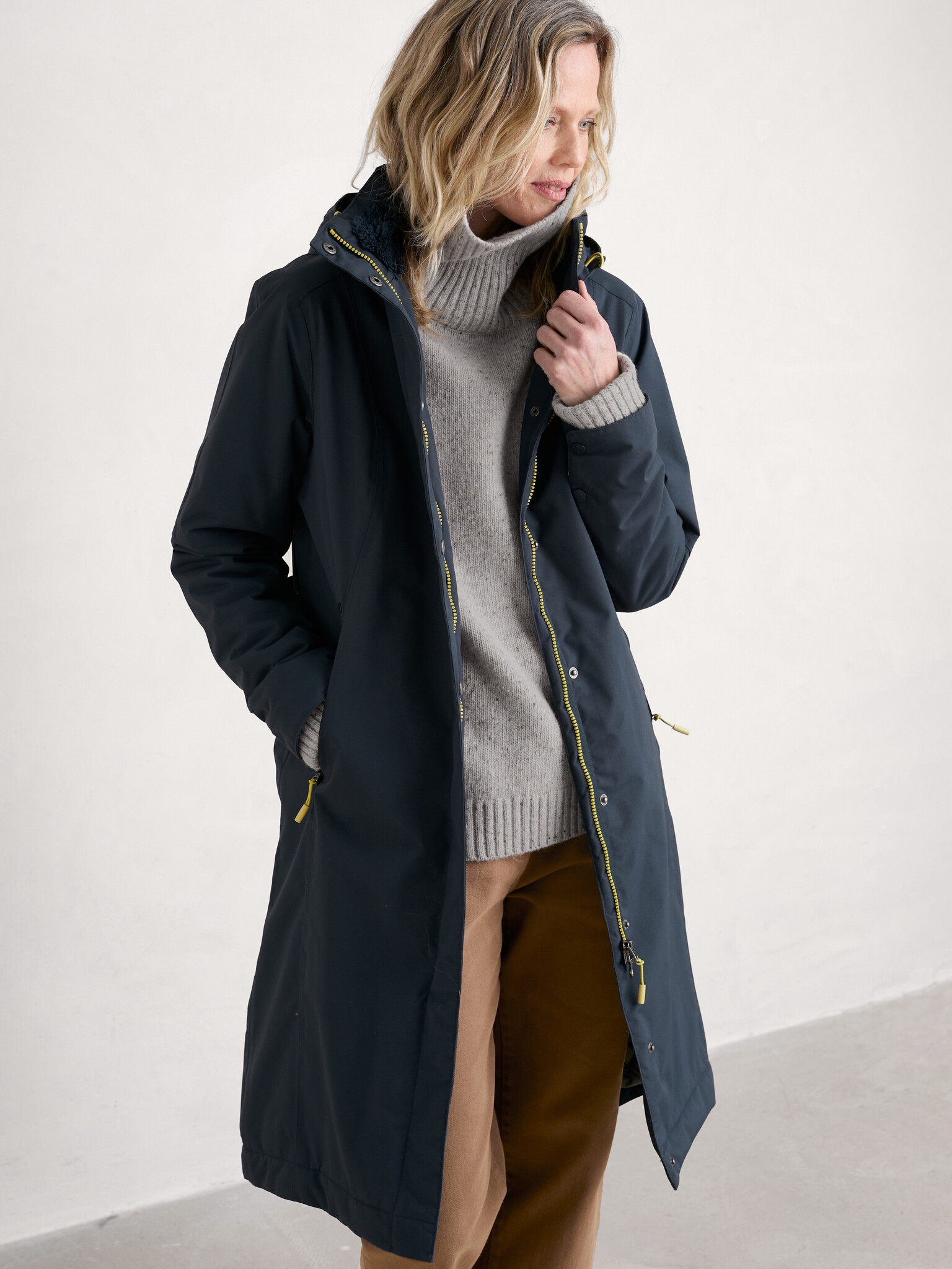 Waterproof Raincoat Janelle | Squid Ink ~by SEASALT Cornwall - De ...