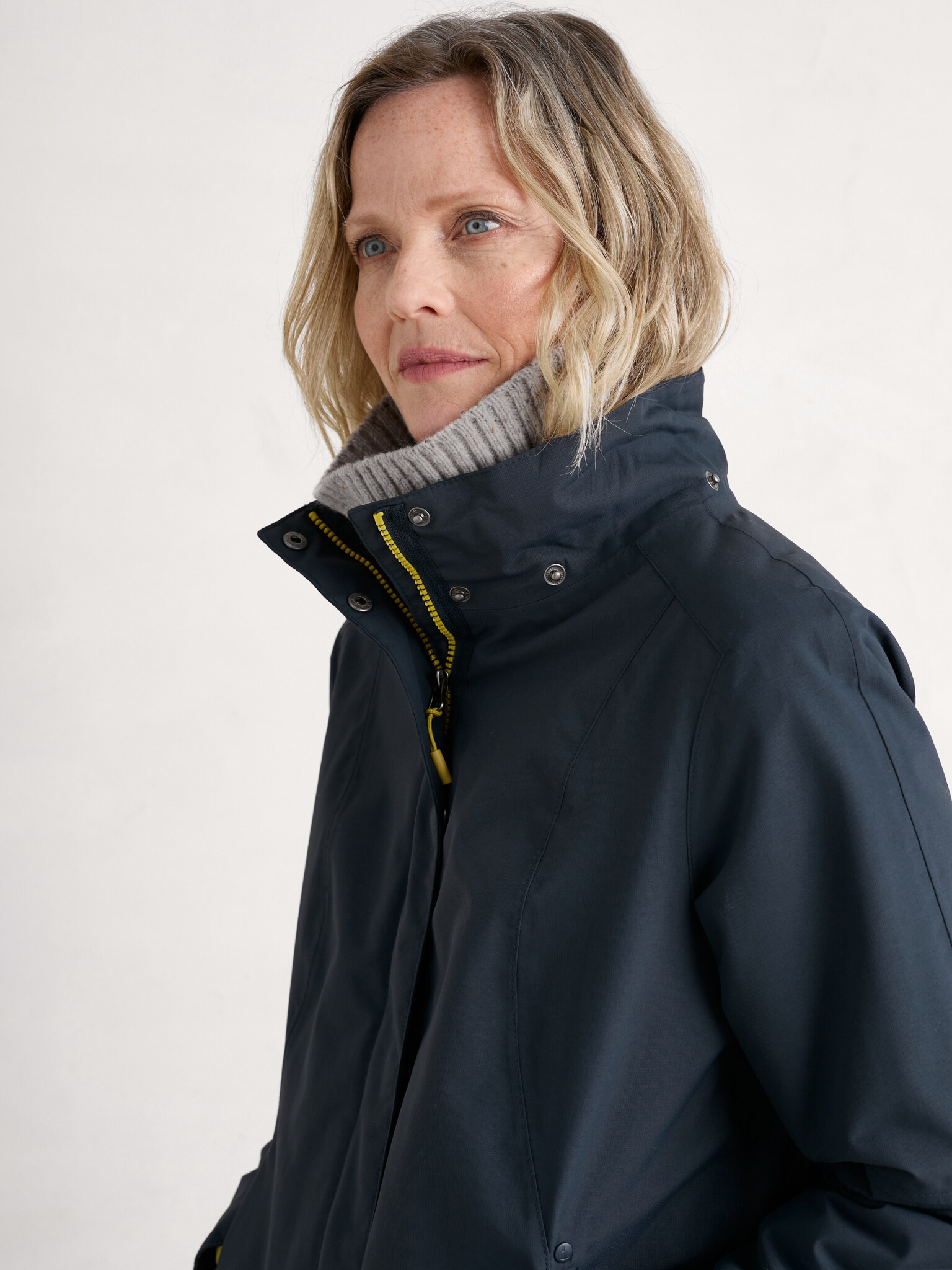 Waterproof Raincoat Janelle | Squid Ink ~by SEASALT Cornwall - De ...