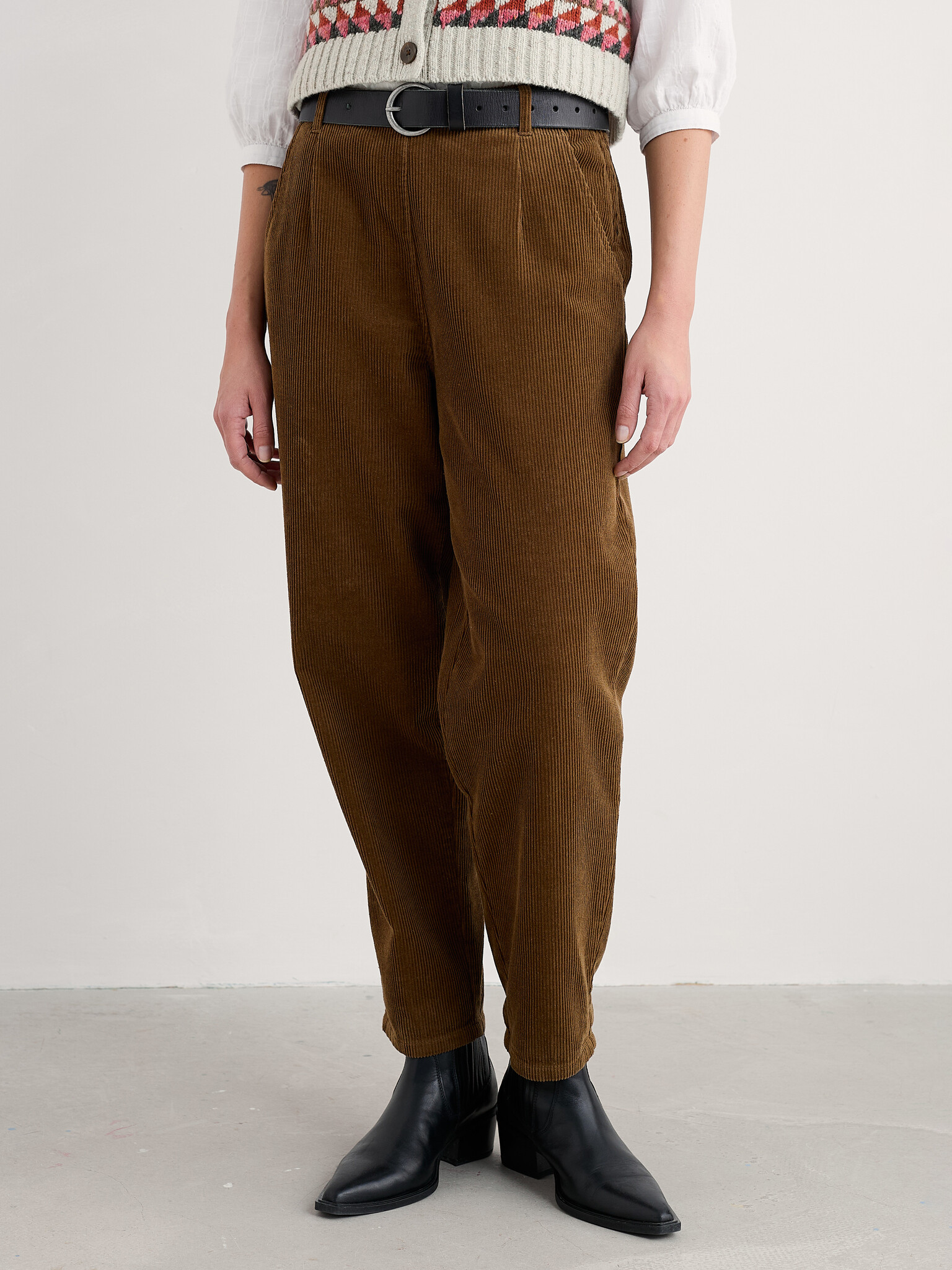 Trethornes Tapered Rib Broek | Gully - De Groene Knoop • Green ...