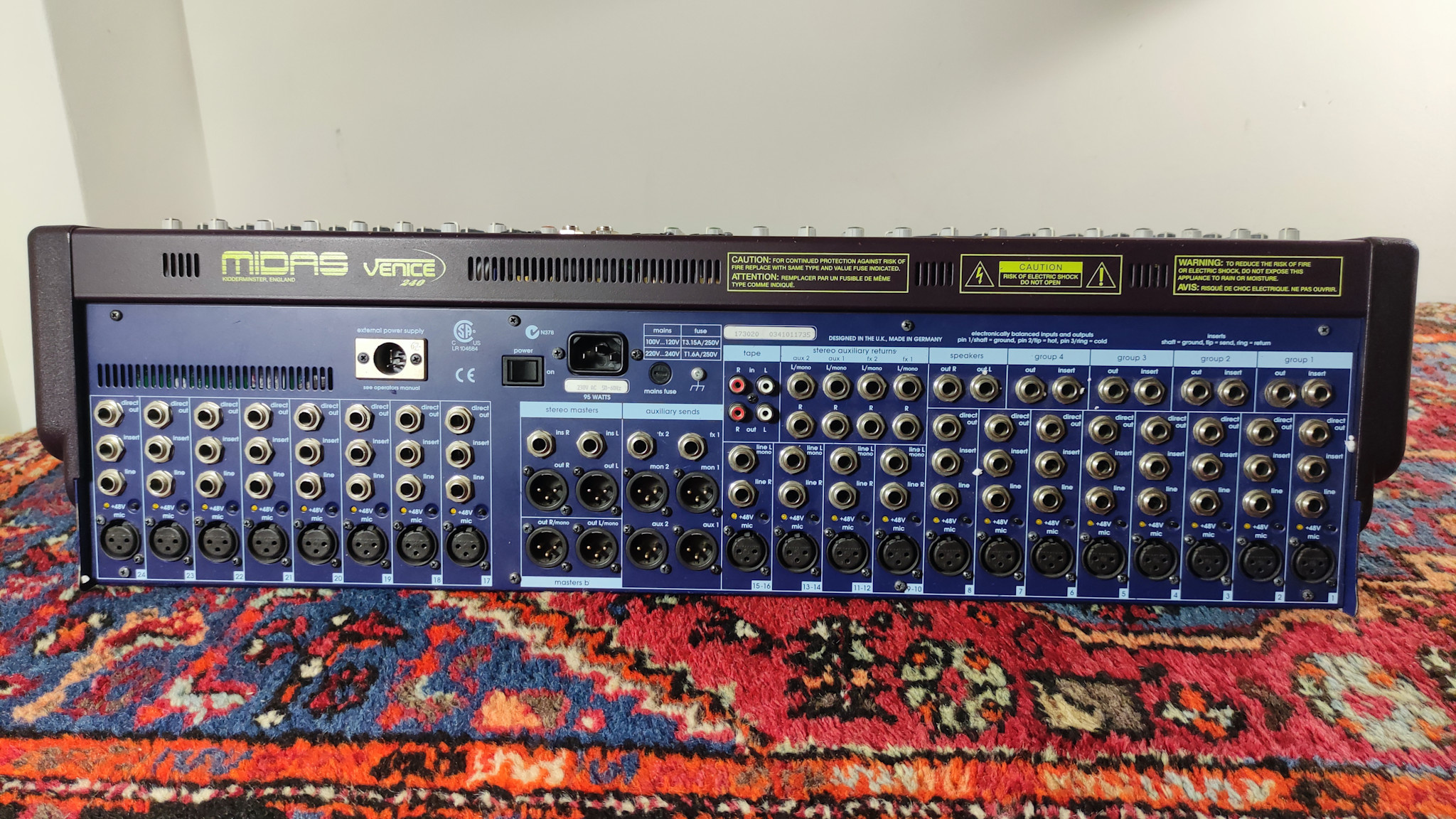 Midas Venice 240 - Turnlab Midas Venice 240 - Turnlab