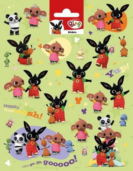 Stickers Bing - Alles voor een kinderverjaardag in het thema Bing ...