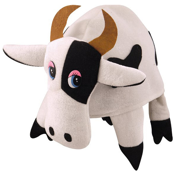 Koeienmuts - Funhoeden bestel je bij Feestartikelen.nl - Feestartikelen.nl