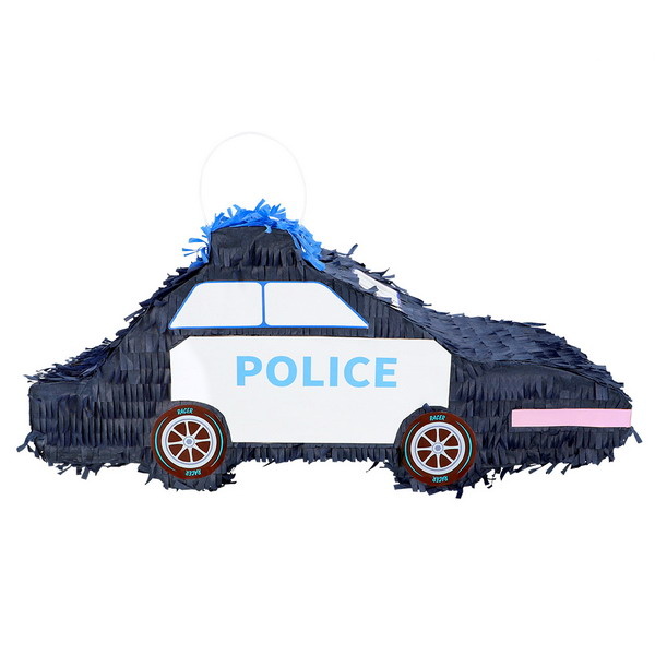 Een piñata van een politieauto bestel je bij Feestartikelen.nl ...