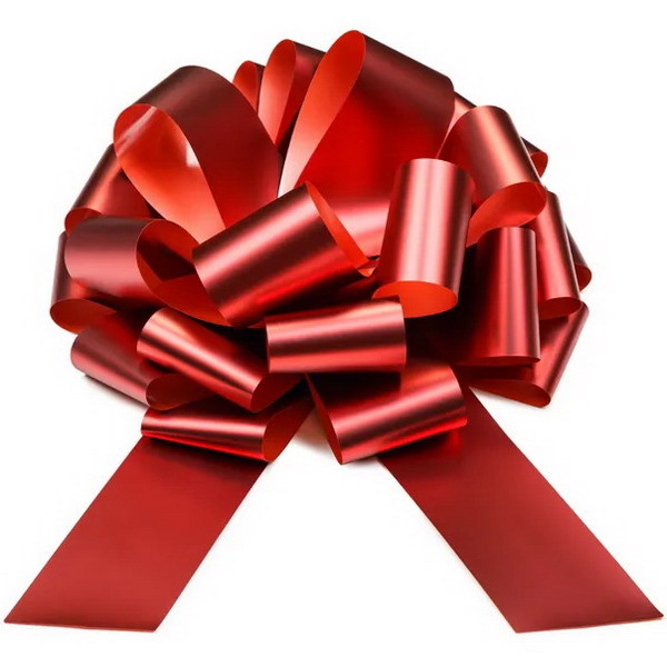 Cadeau strik luxe rood - Bruiloft versiering - Trouwartikelen ...