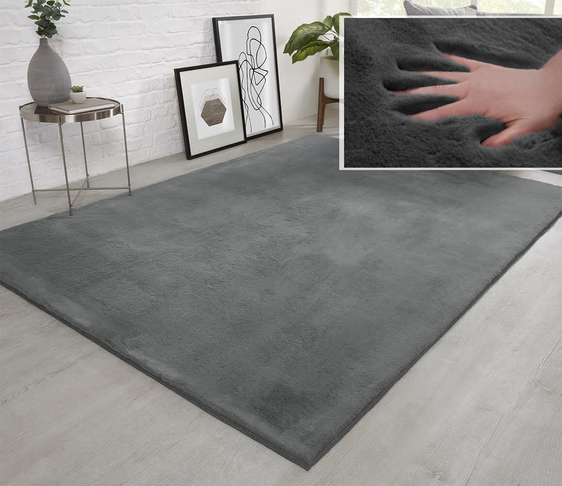 Ben je op zoek naar een Hoogpolig Super Zacht Grijs - vloerkleed ...