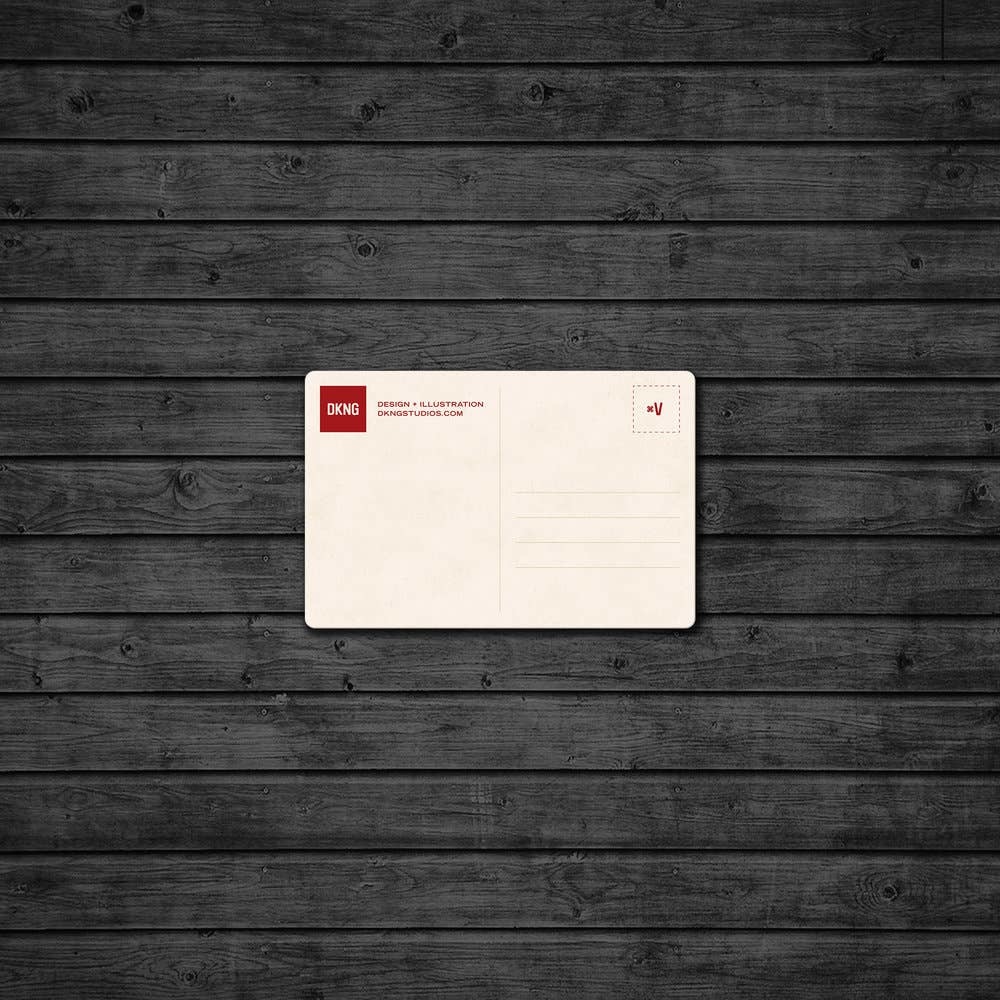 DKNG Studios - The Lab - Postcard - Grey Street