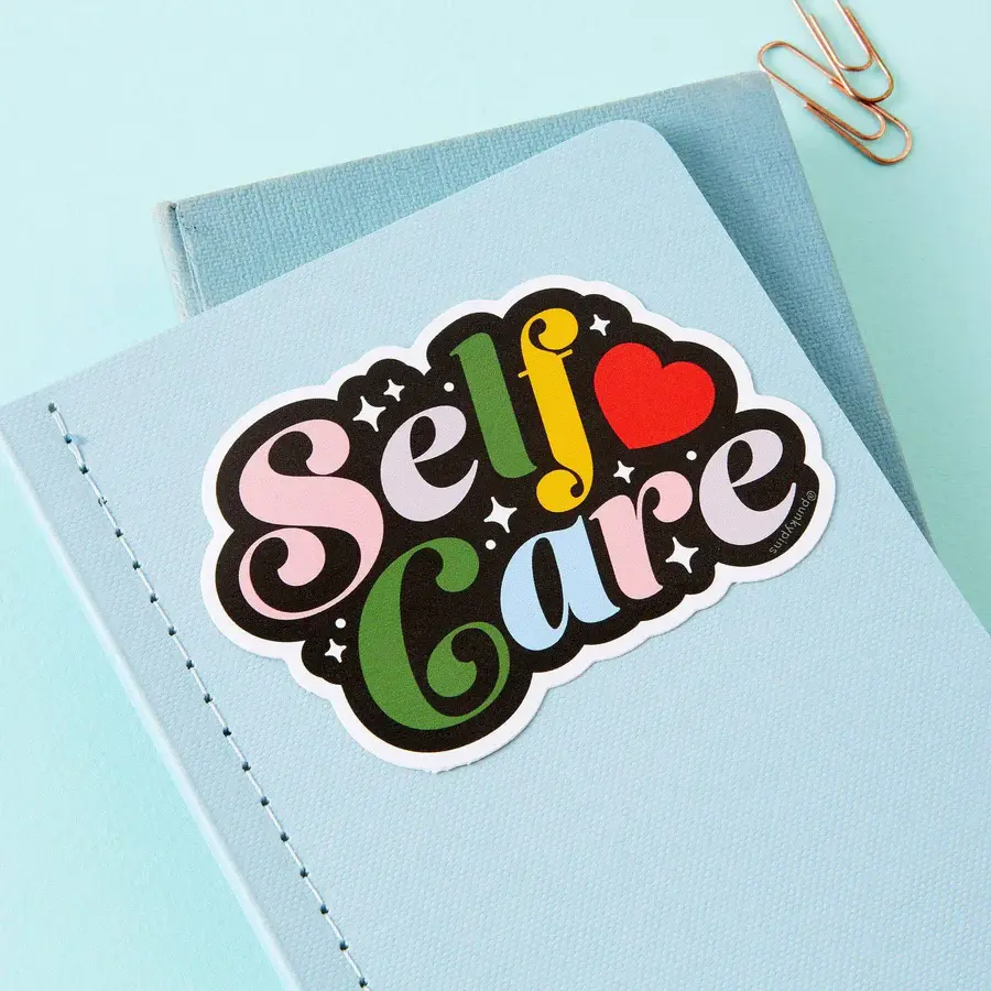 Punky Pins Punky Pins - Self Care - Viny Sticker - Grey Street