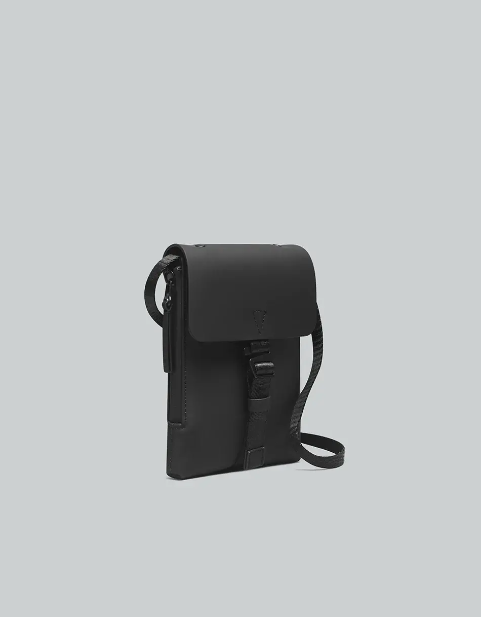 Gaston Luga - Splash Mini Crossbody Bag - Grey Street