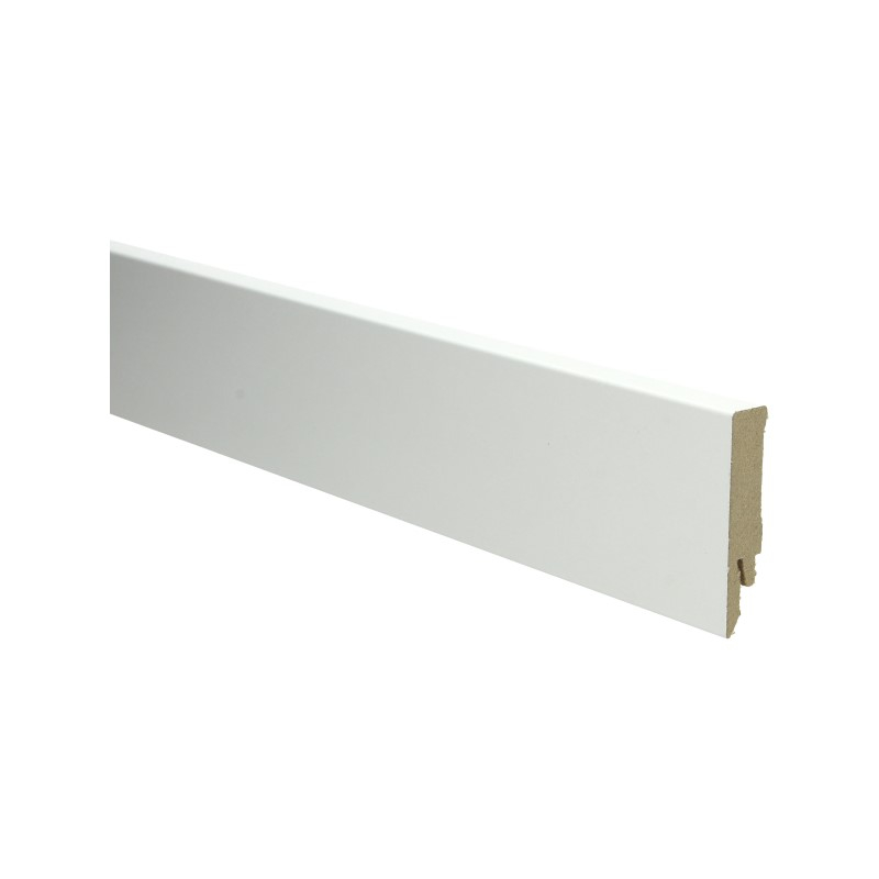 wit RAL 9010 hoge plint voor Laminaat, PVC en Parket - Vloerenvisie ...