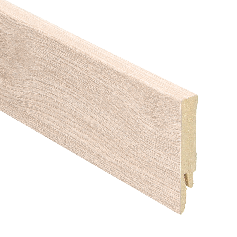 eik licht beige hoge plint voor Laminaat, PVC en Parket - Vloerenvisie ...
