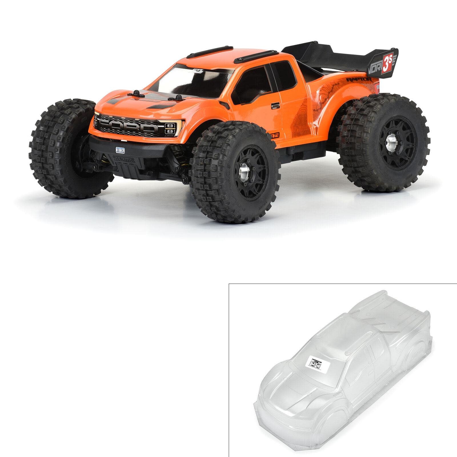 Proline Proline 2022 Ford F-150 Raptor Clear Body: Vorteks - Michael's ...