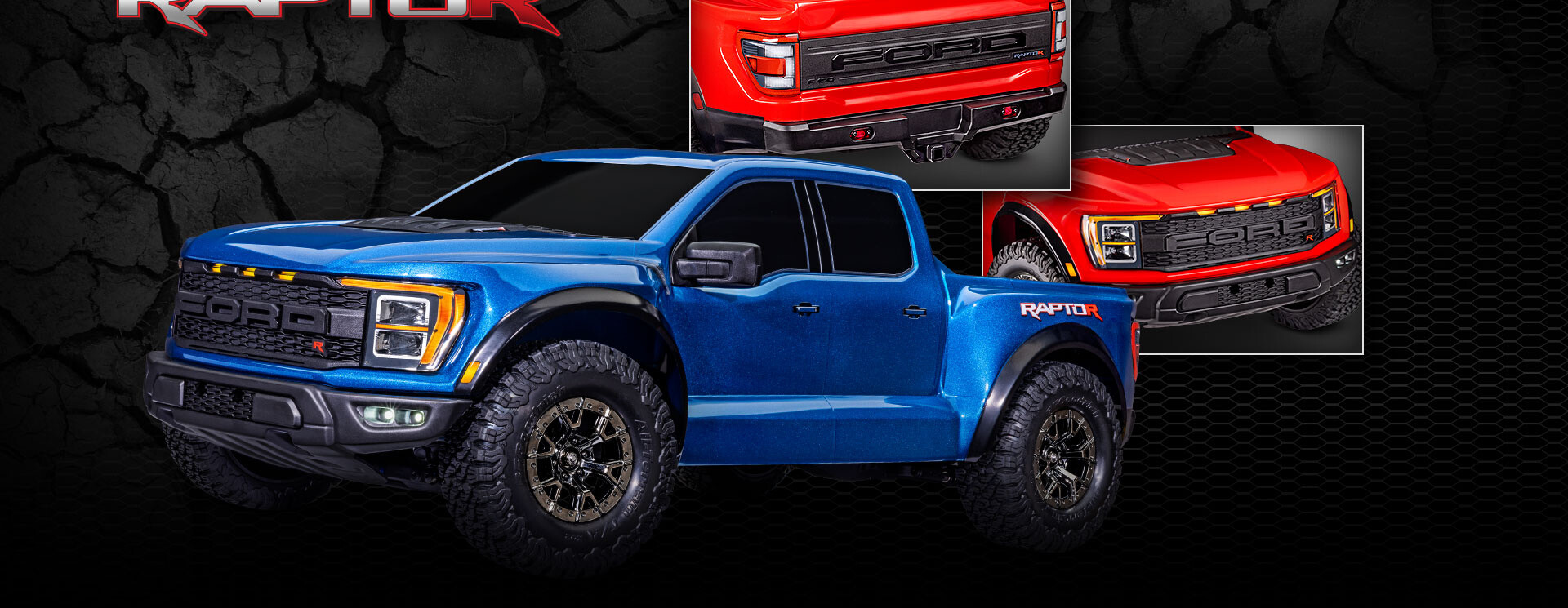 Tekening Ford® F-150® Raptor R - Michael's Hot Rod RC Shop