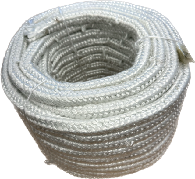 Heat resistant stove rope square 14 mm x 25 m - Heat Shieldings B.V.
