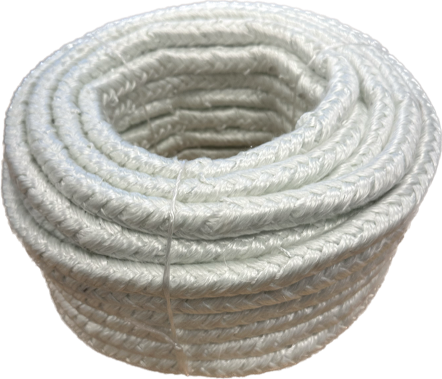 Heat resistant stove rope square 16 mm x 25 m - Heat Shieldings B.V.