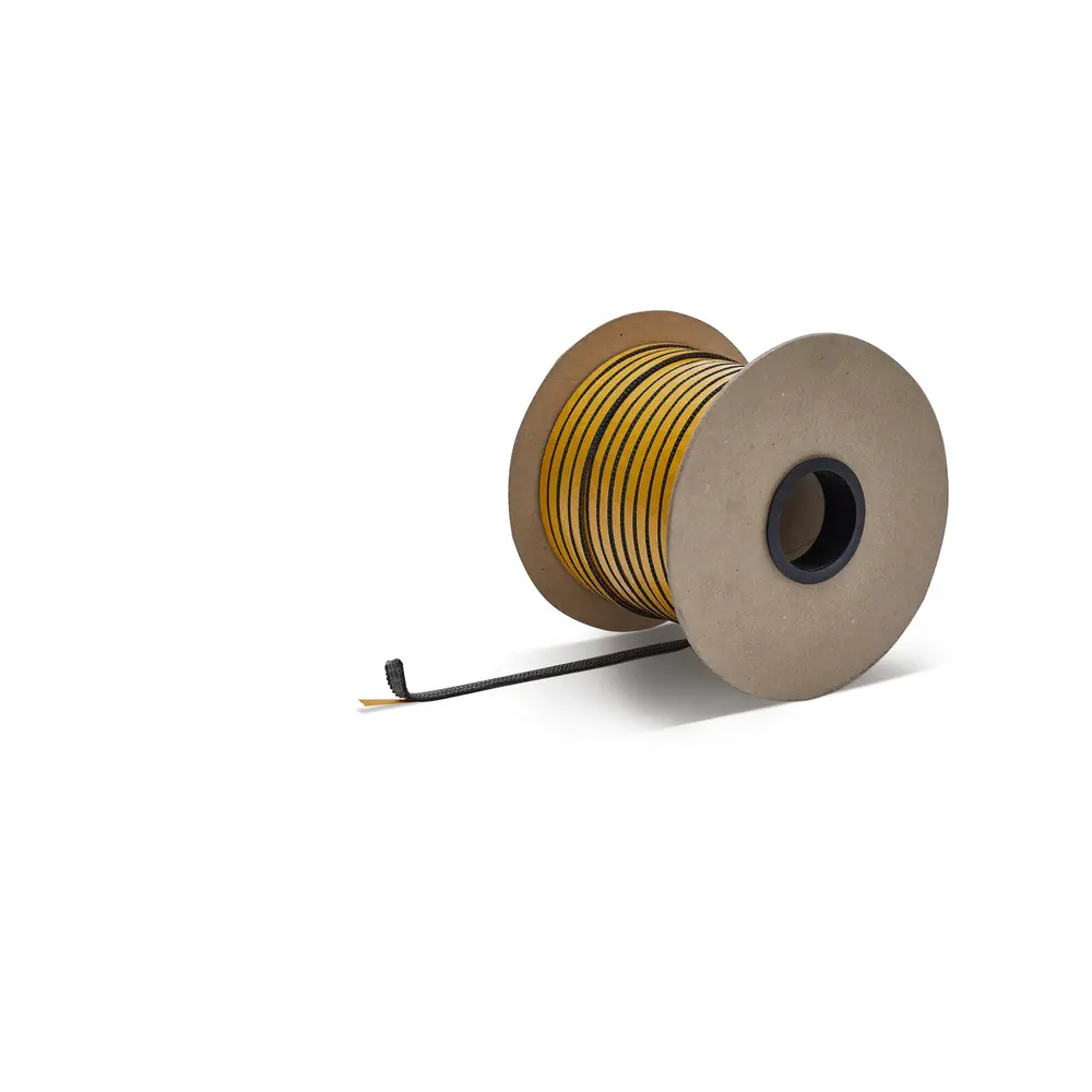 Heat-resistant seal self-adhesive 8mm x 2mm x 25m - Heat Shieldings B.V.