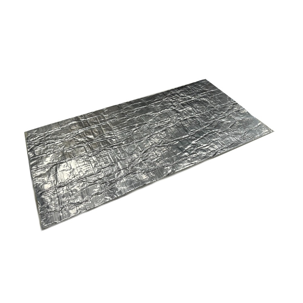 Heat Barrier Fiberglass with aluminum foil 100 x 50cm x 7mm - Heat ...