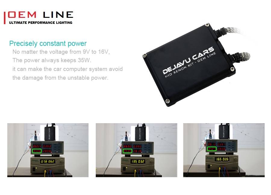 OEM LINE HID XENON KIT - WWW.DEJAVUCARS.EU