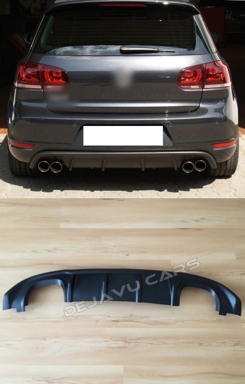 Aggressive Diffuser for Volkswagen Golf 6 - WWW.DEJAVUCARS.EU